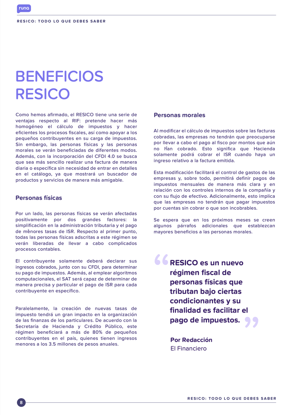 RESICO: todo lo que debes saber | Runa RESICO: todo lo que debes saber | Runa