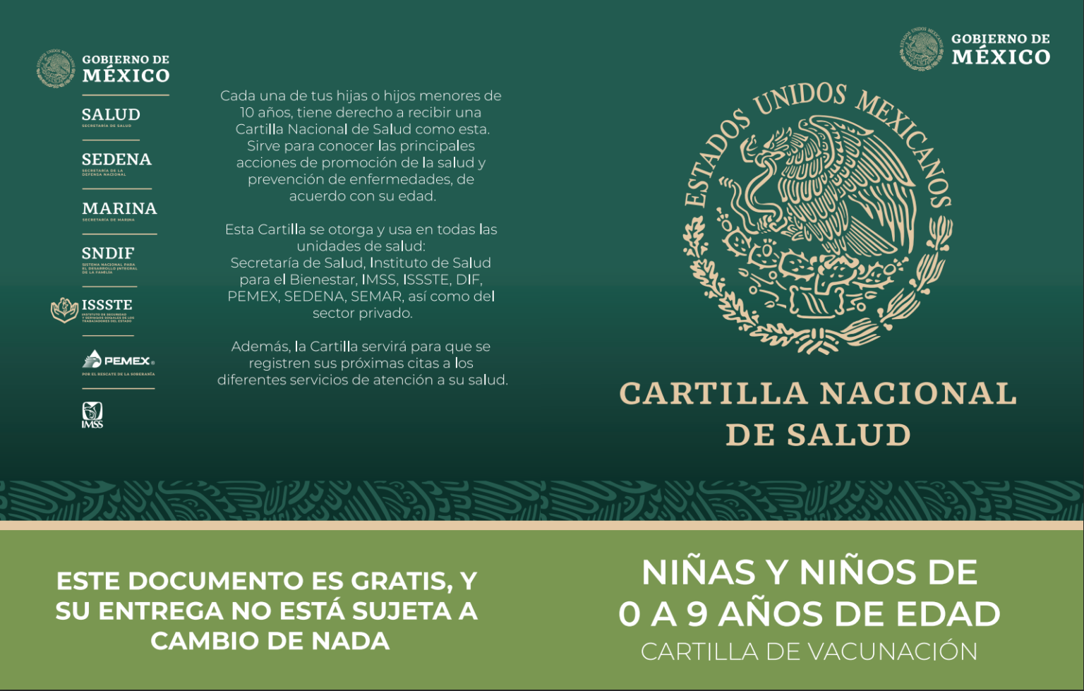 Cartilla Nacional de Salud: ¿Que es? y ¿Para qué sirve?